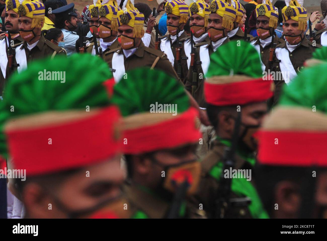Personnels of uttar pradesh police hi-res stock photography and images ...