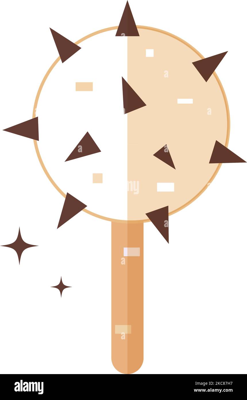 Isolated medieval mace weapon icon Vector Stock Vector Image & Art - Alamy