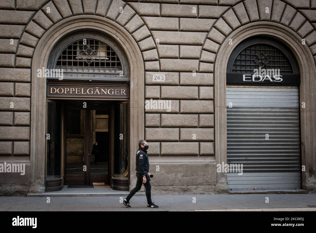 A general view of Rome, Italy, on January 26, 2021. The economic crisis ...