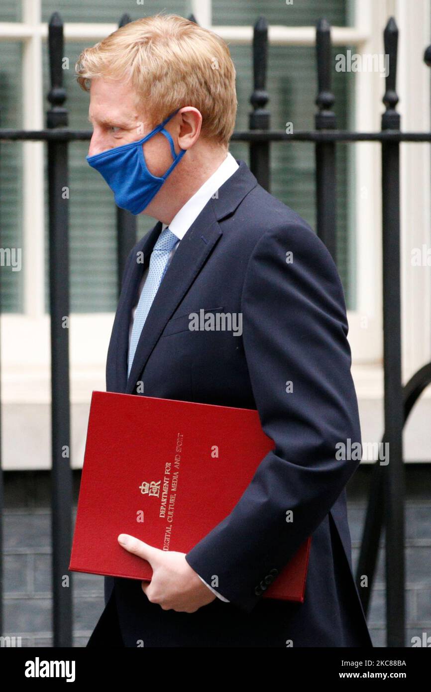 Secretary of State for Digital, Culture, Media and Sport Oliver Dowden ...
