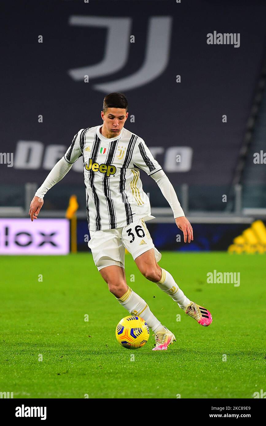 Alessandro Di Pardo of Juventus Turin controls the ball during quarter ...