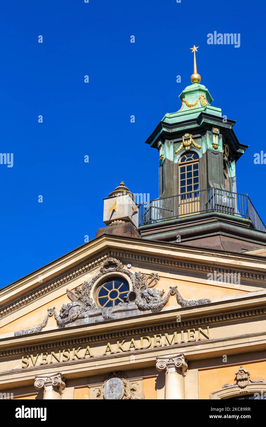Nobel Prize Museum, Gamlastan Square, Stockholm, Sweden, Scandinavia ...
