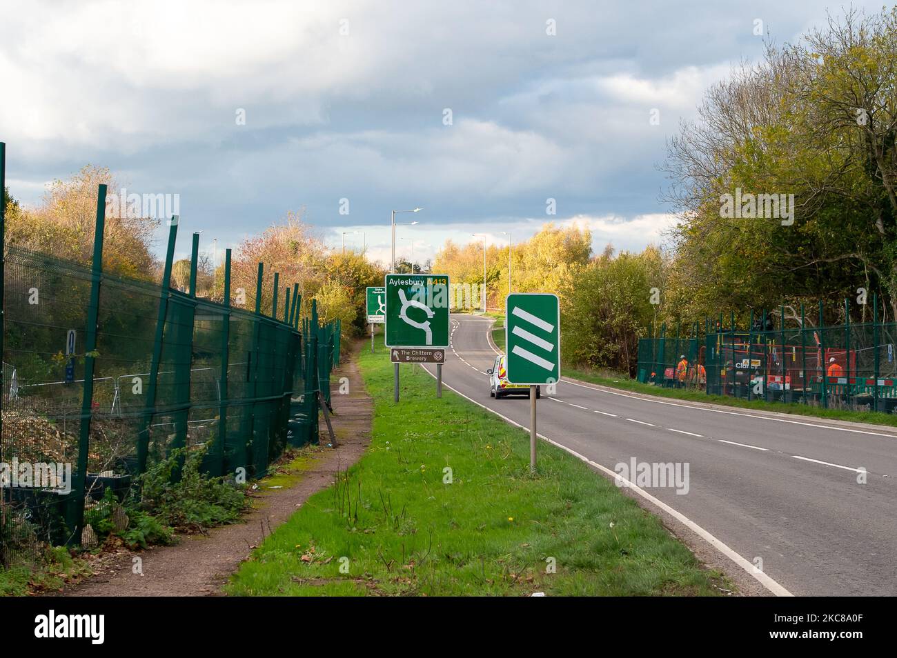 Wendover, Buckinghamshire, UK. 4th November, 2022. The A413 by Wendover ...