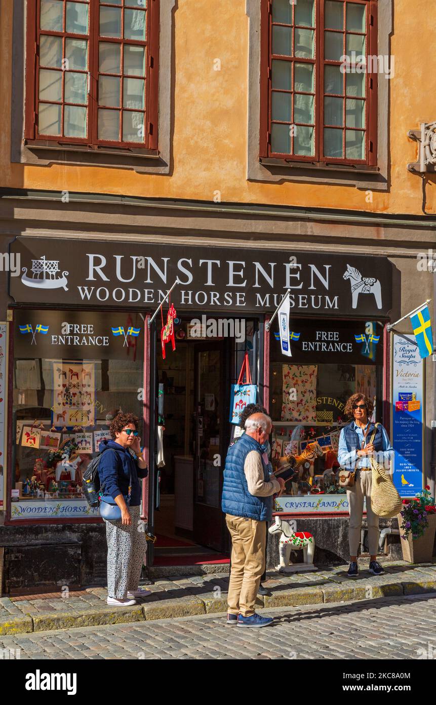 Store,Gamlastan Square, Stockholm, Sweden, Scandinavia Stock Photo - Alamy