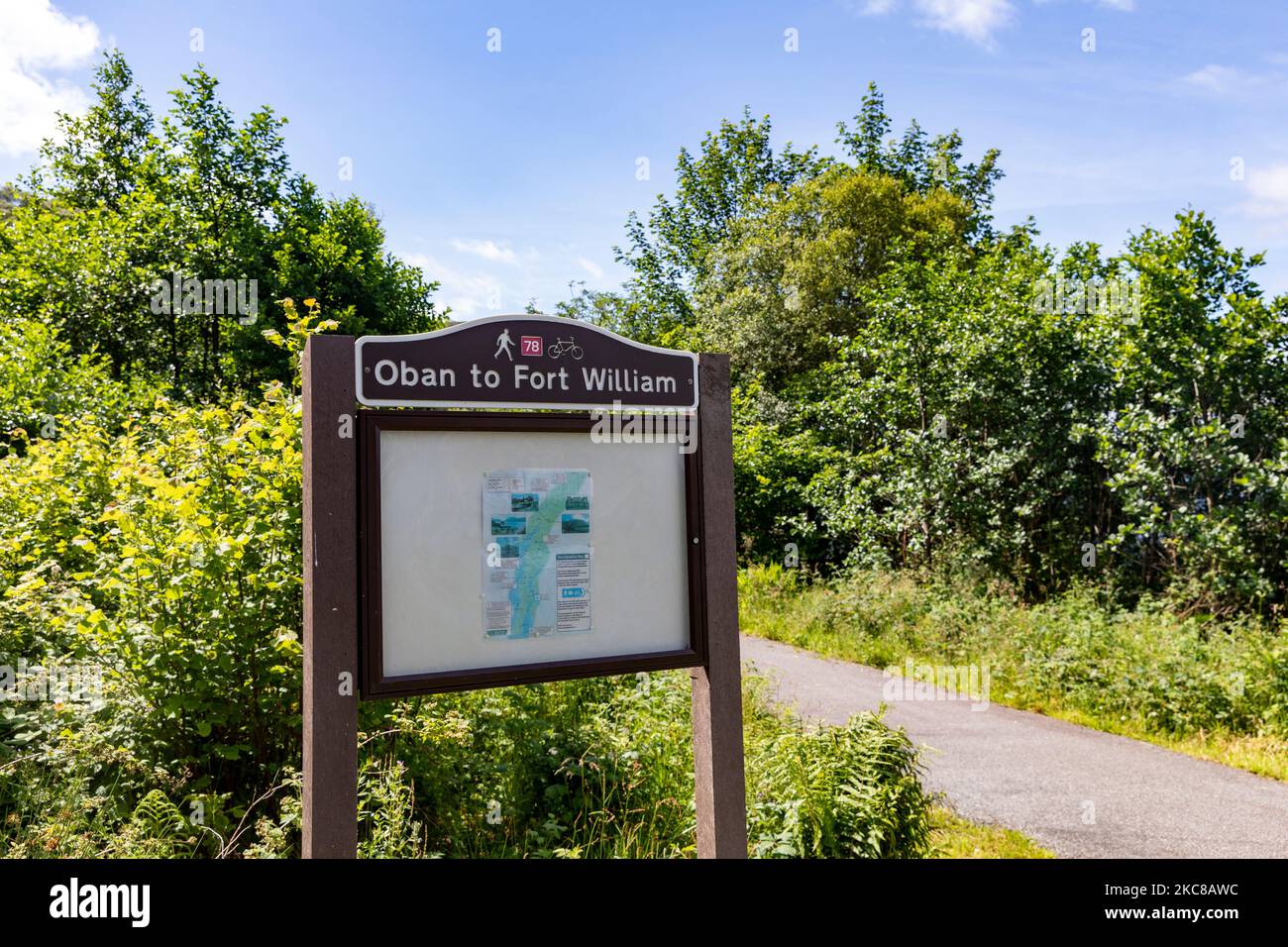Caledonia way cycle hi-res stock photography and images - Alamy