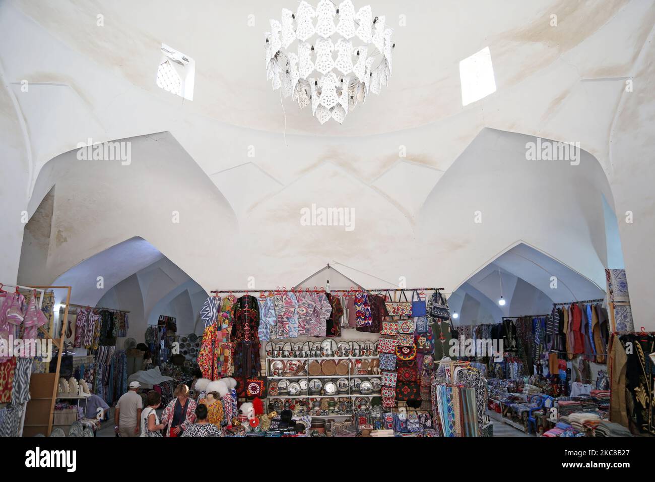 Allah Kuli Khan Tim Market, Ichan Kala (Inner Fortress), Khiva, Khorezm ...