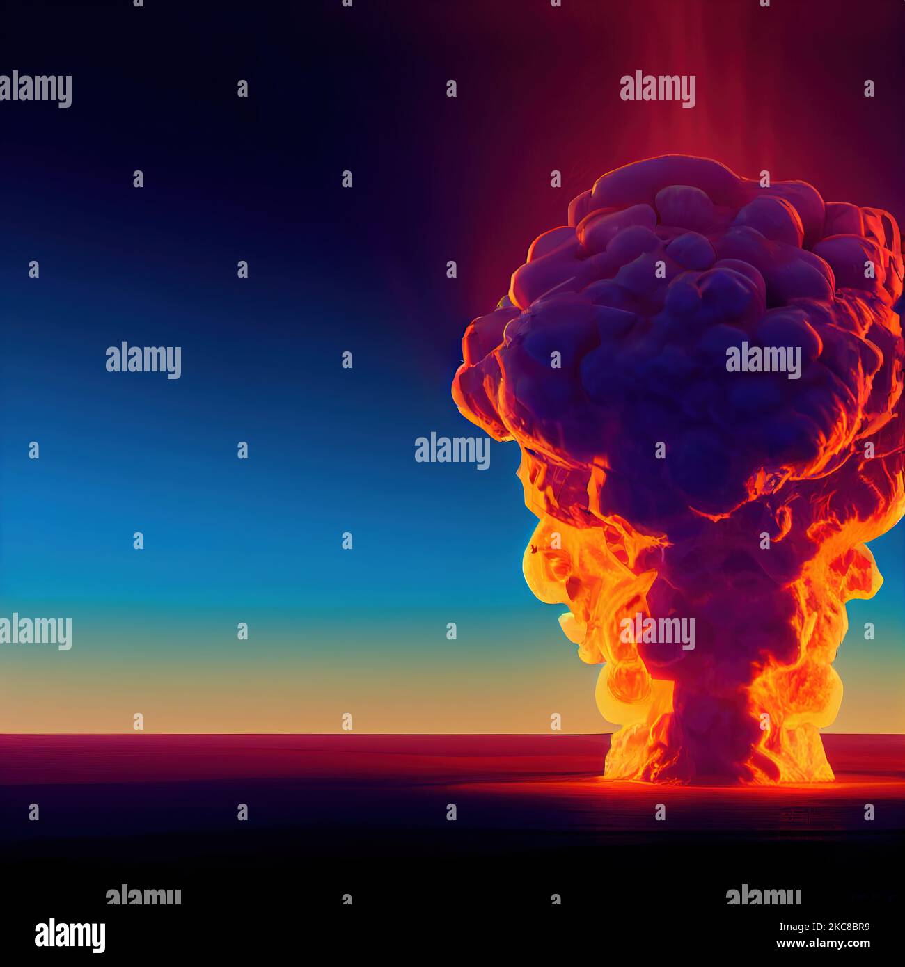 Nuclear bomb explosion hi-res stock photography and images - Alamy
