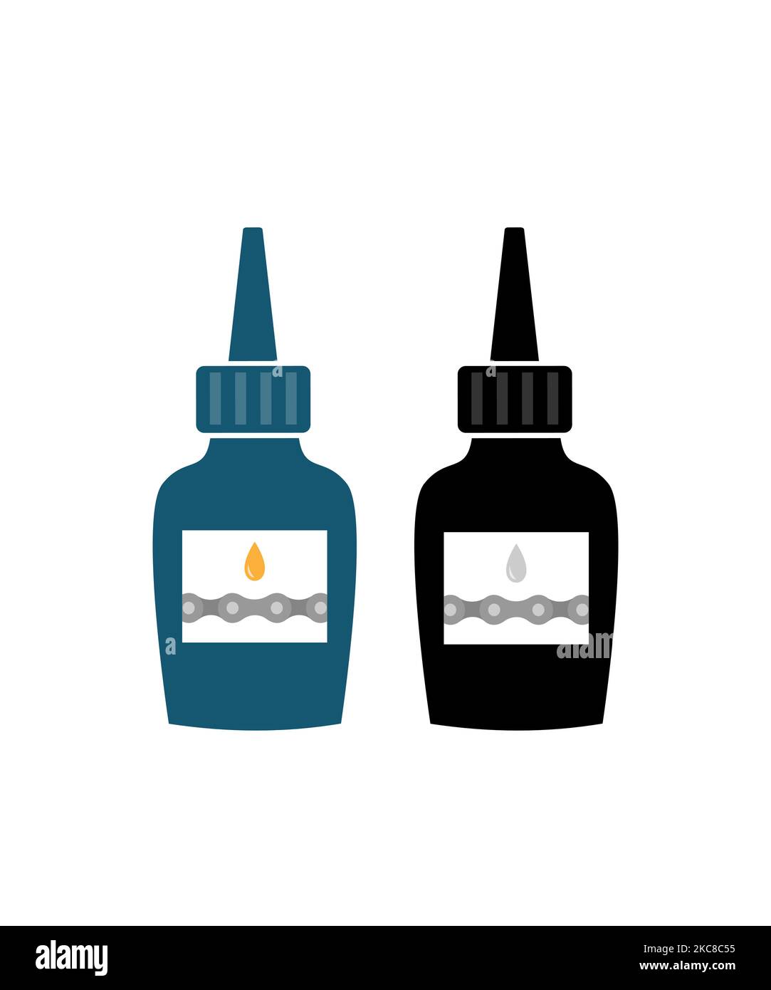 Wet chain Stock Vector Images - Alamy