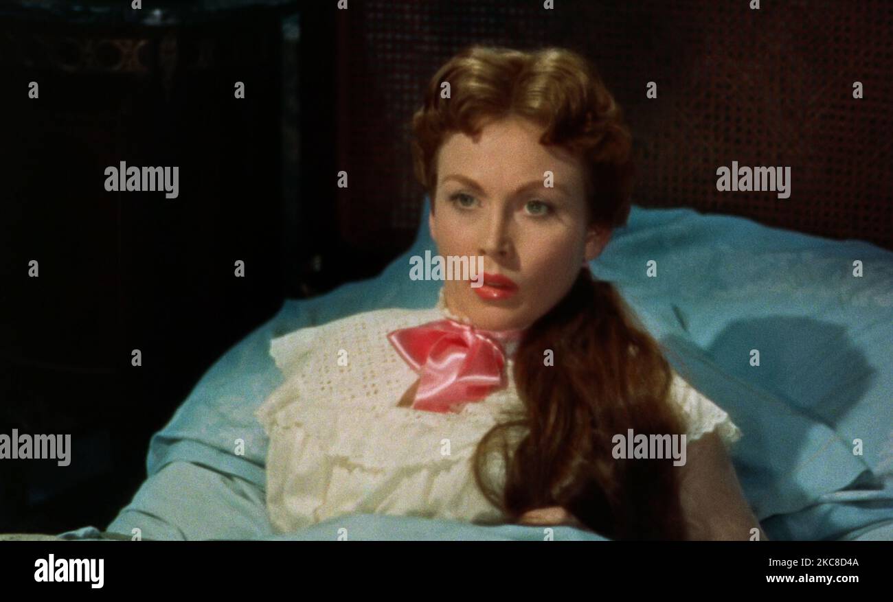 USA. Hazel Court in a scene from the (C)Warner Bros. film: The Curse of ...