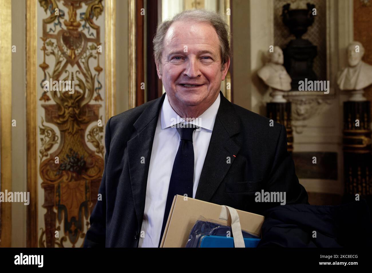 Senator Pierre Charon poses for photo after the session of Questions to ...