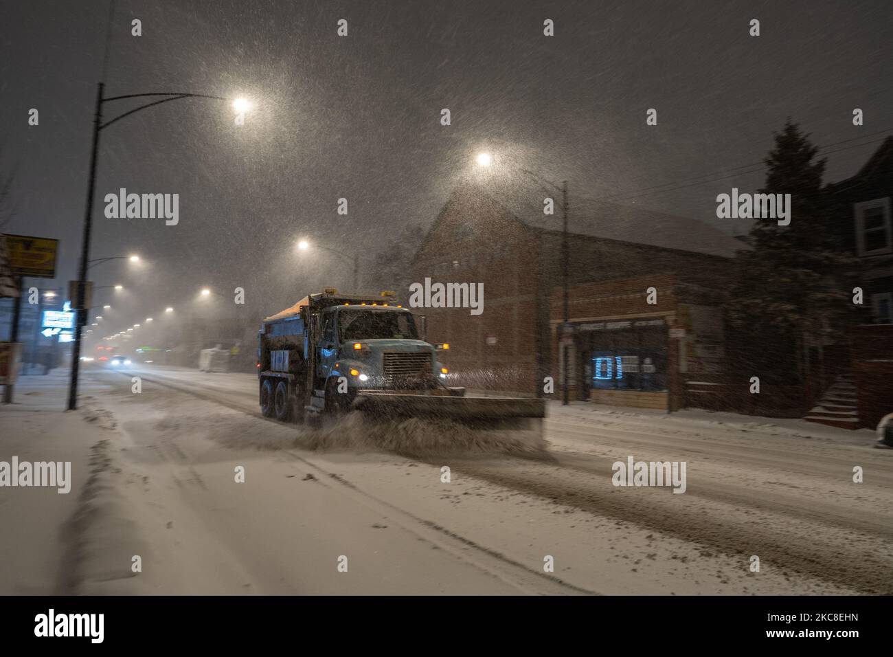 Chicago il january 10 hi-res stock photography and images - Alamy