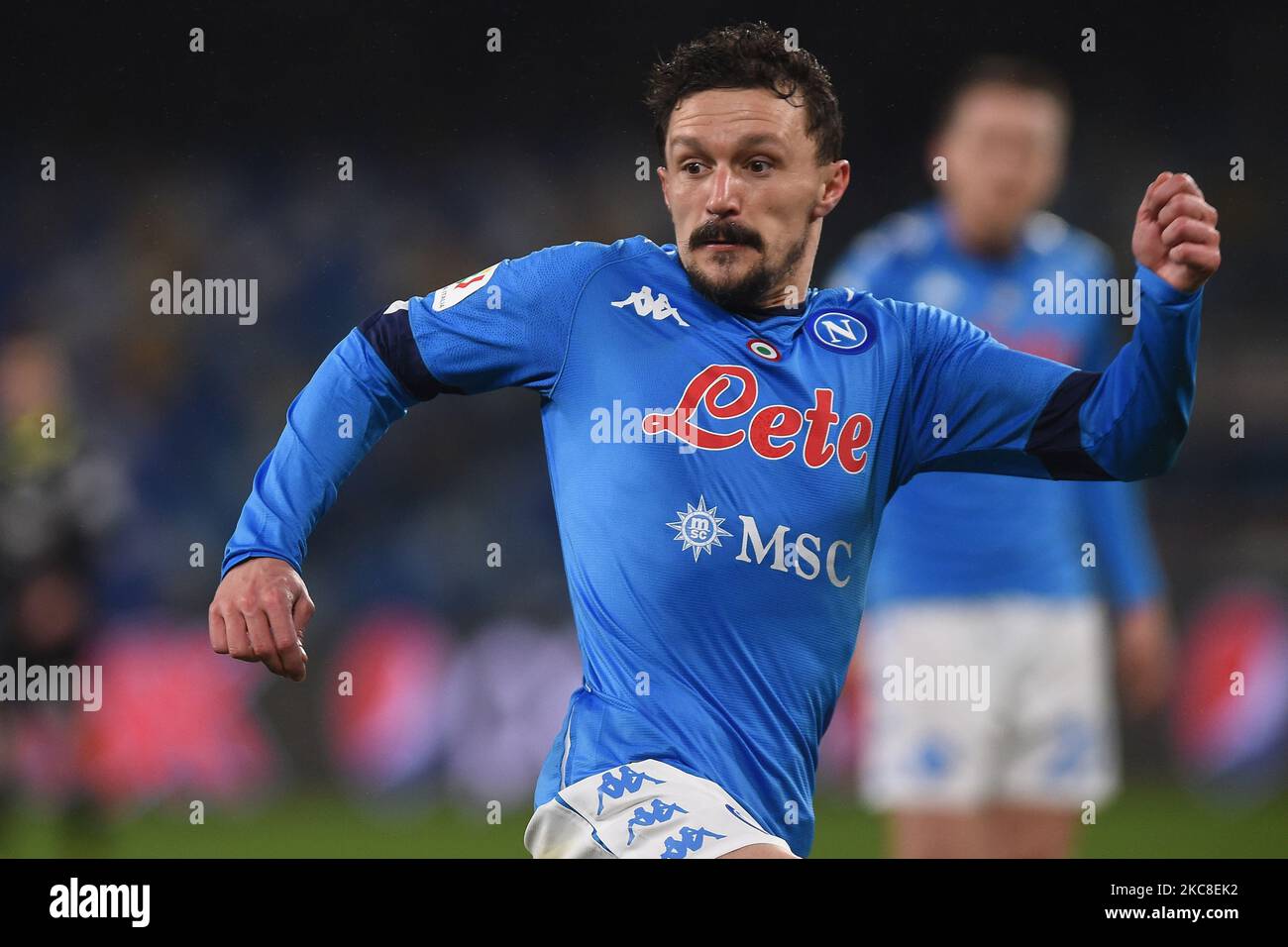 Mario Rui of SSC Napoli during the Coppa Italia match between SSC ...
