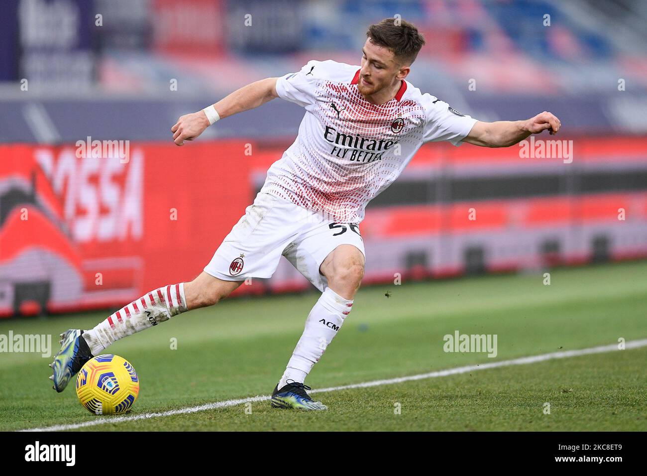 Alexis Saelemaekers of AC Milan during the Serie A match between ...