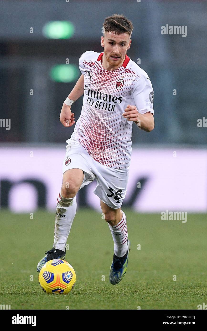 Alexis Saelemaekers of AC Milan during the Serie A match between ...