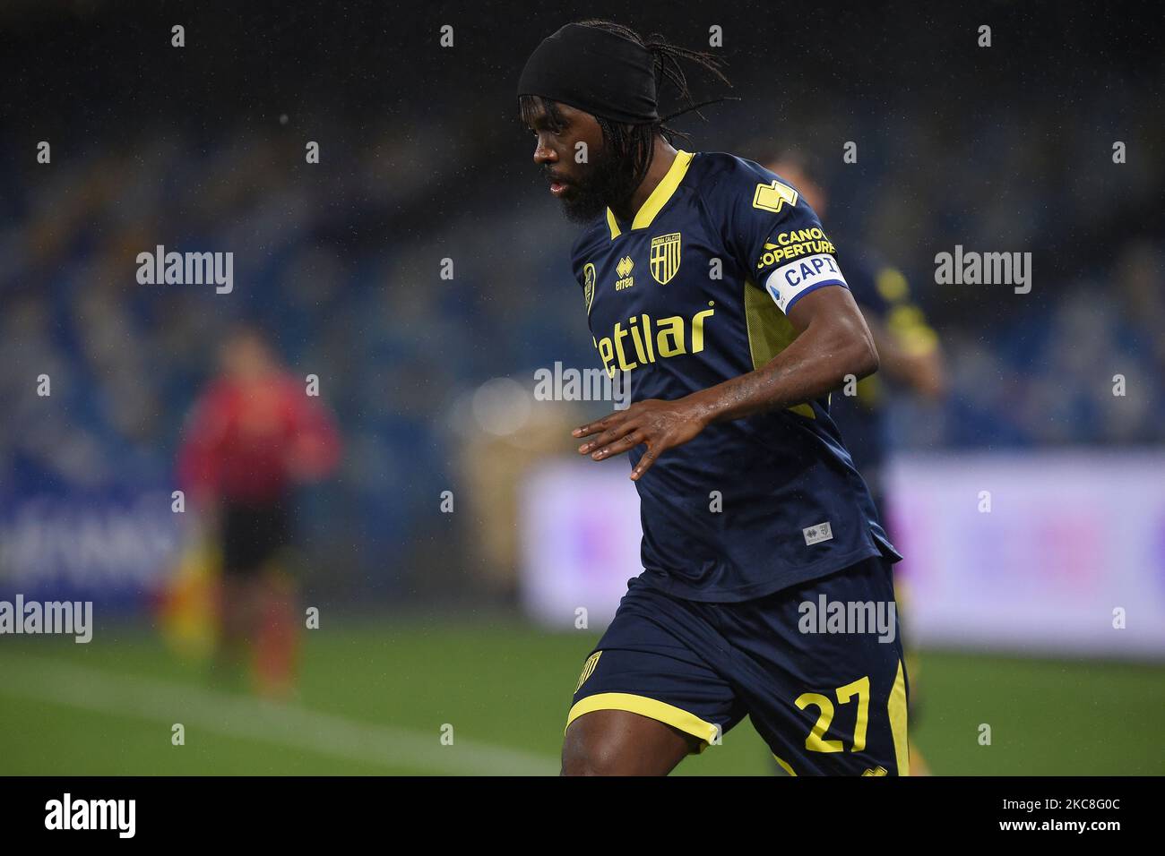Gervinho of Parma Calcio during the Serie A match between SSC Napoli ...