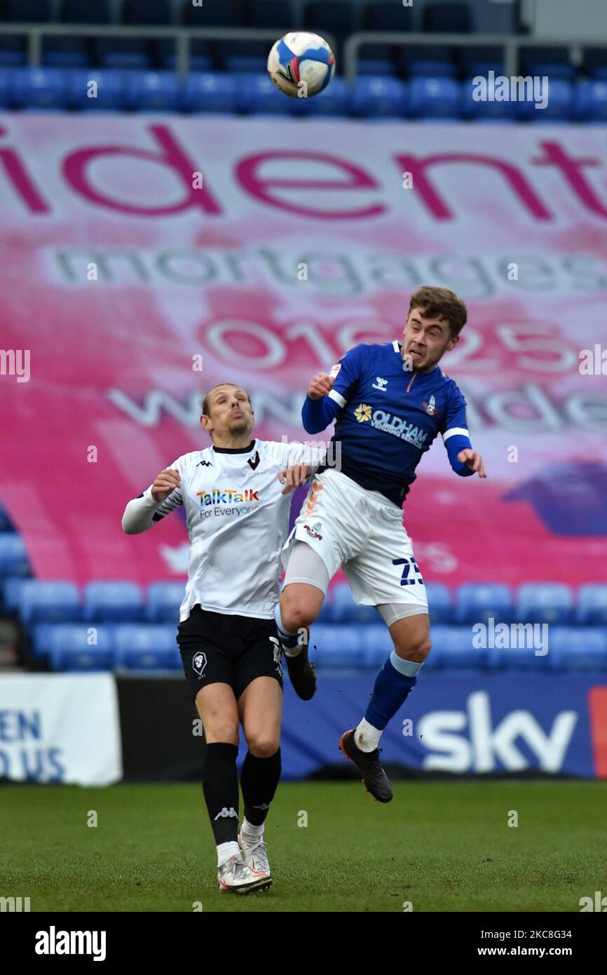 Oscar threlkeld of salford city hi-res stock photography and images - Alamy