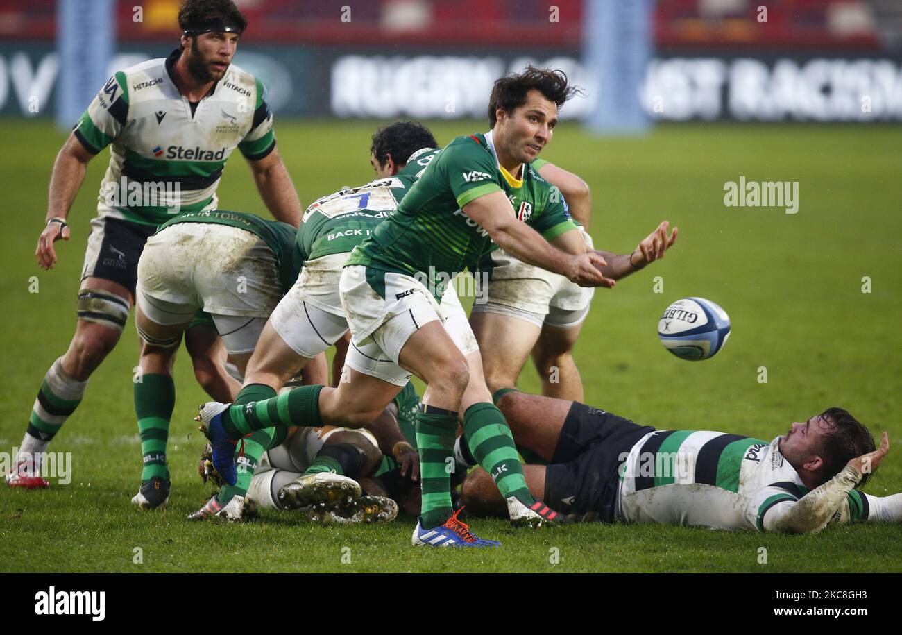 Nick Phipps of London Irish during Gallagher Premiership between London ...