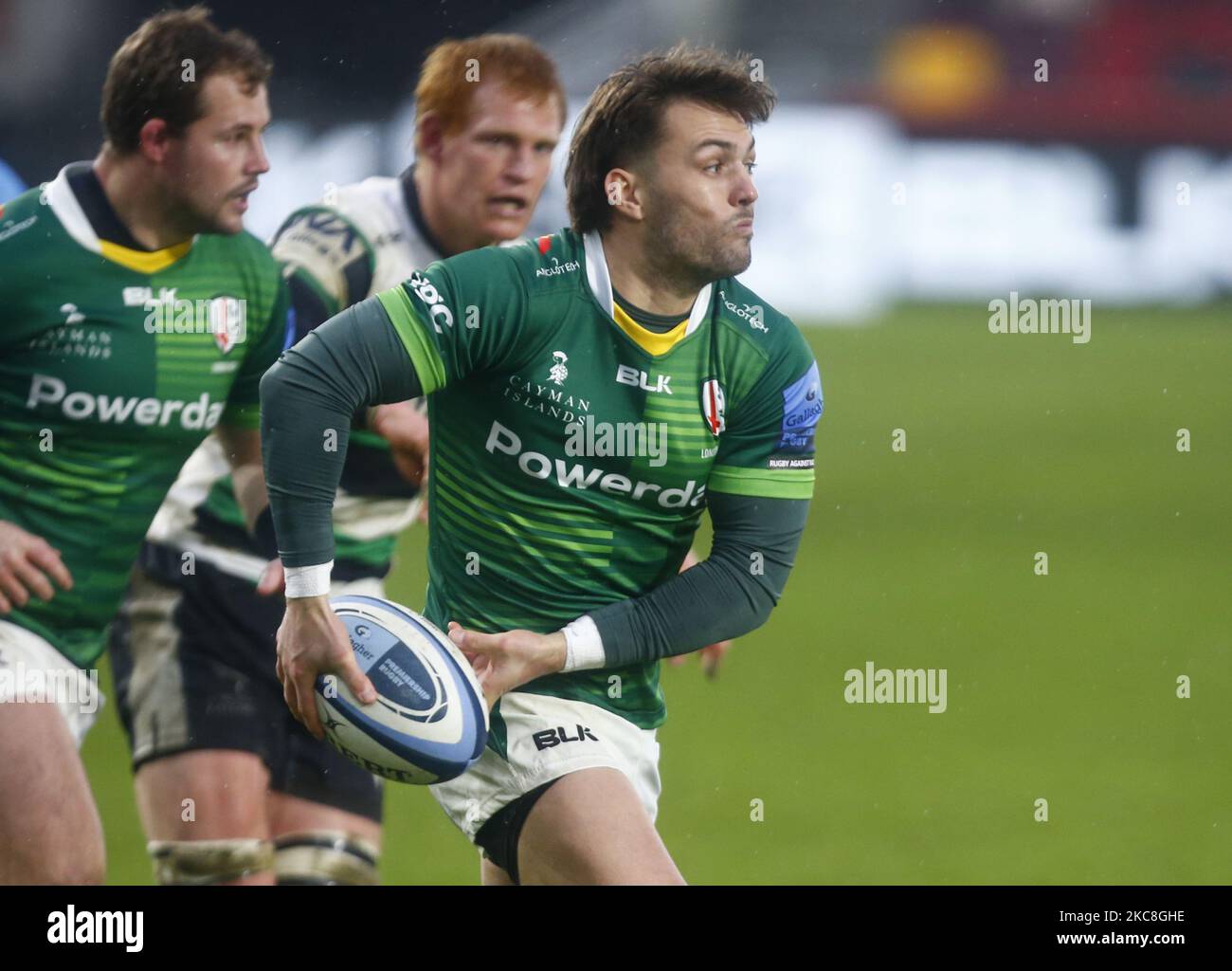 Ben Donnell of London Irish during Gallagher Premiership between London ...