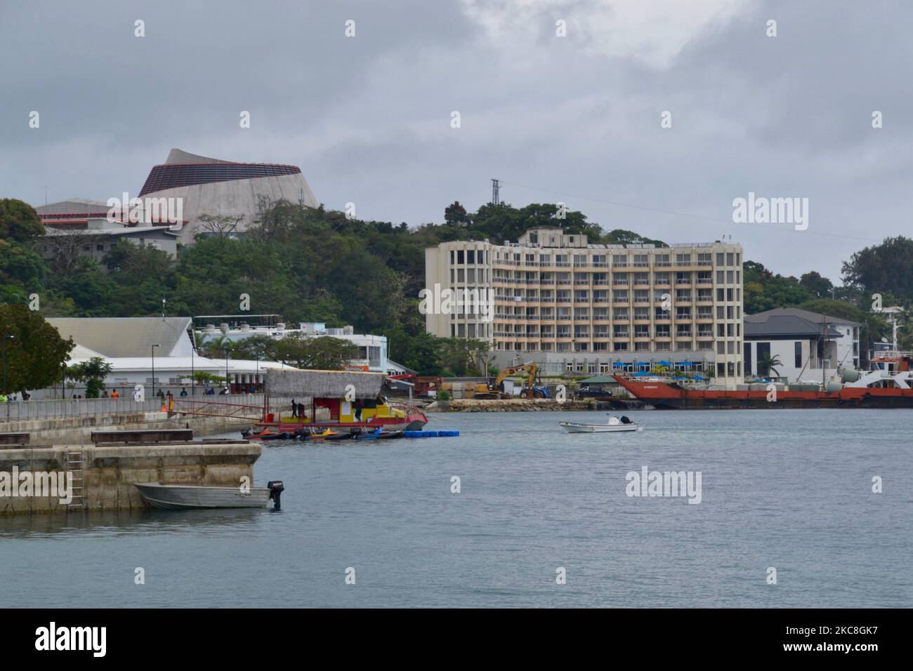Vanuatu port vila parliament vanuatu hi-res stock photography and ...