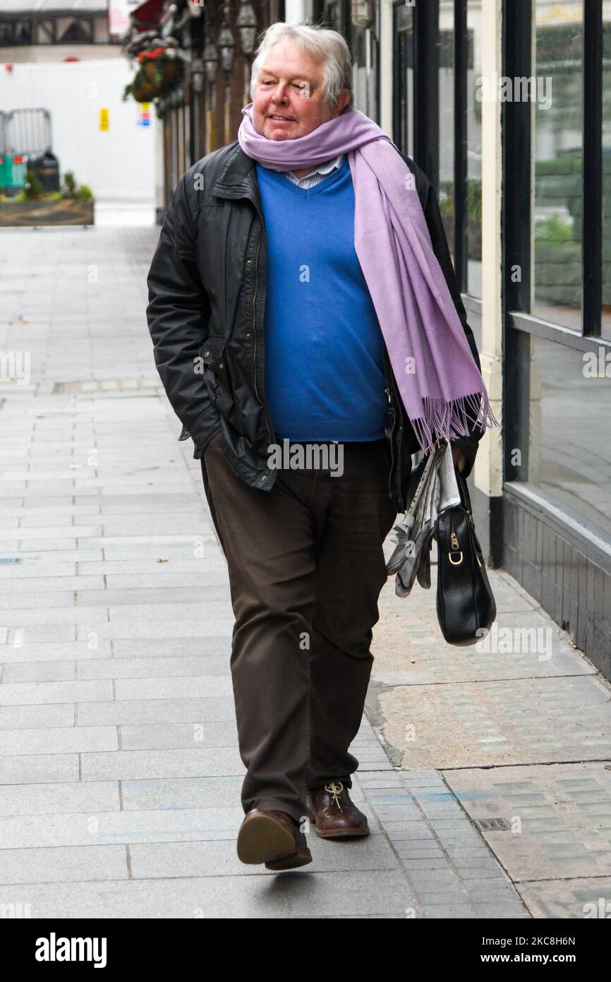 Nick Ferrari seen leaving Global Srudio's LBC Radio 1 February 2021 ...