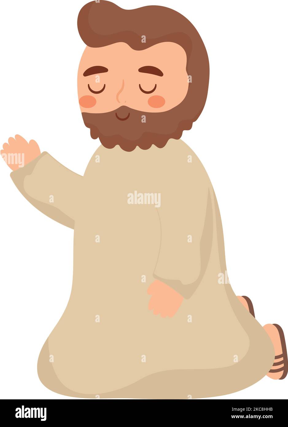 cute saint joseph Stock Vector Image & Art - Alamy