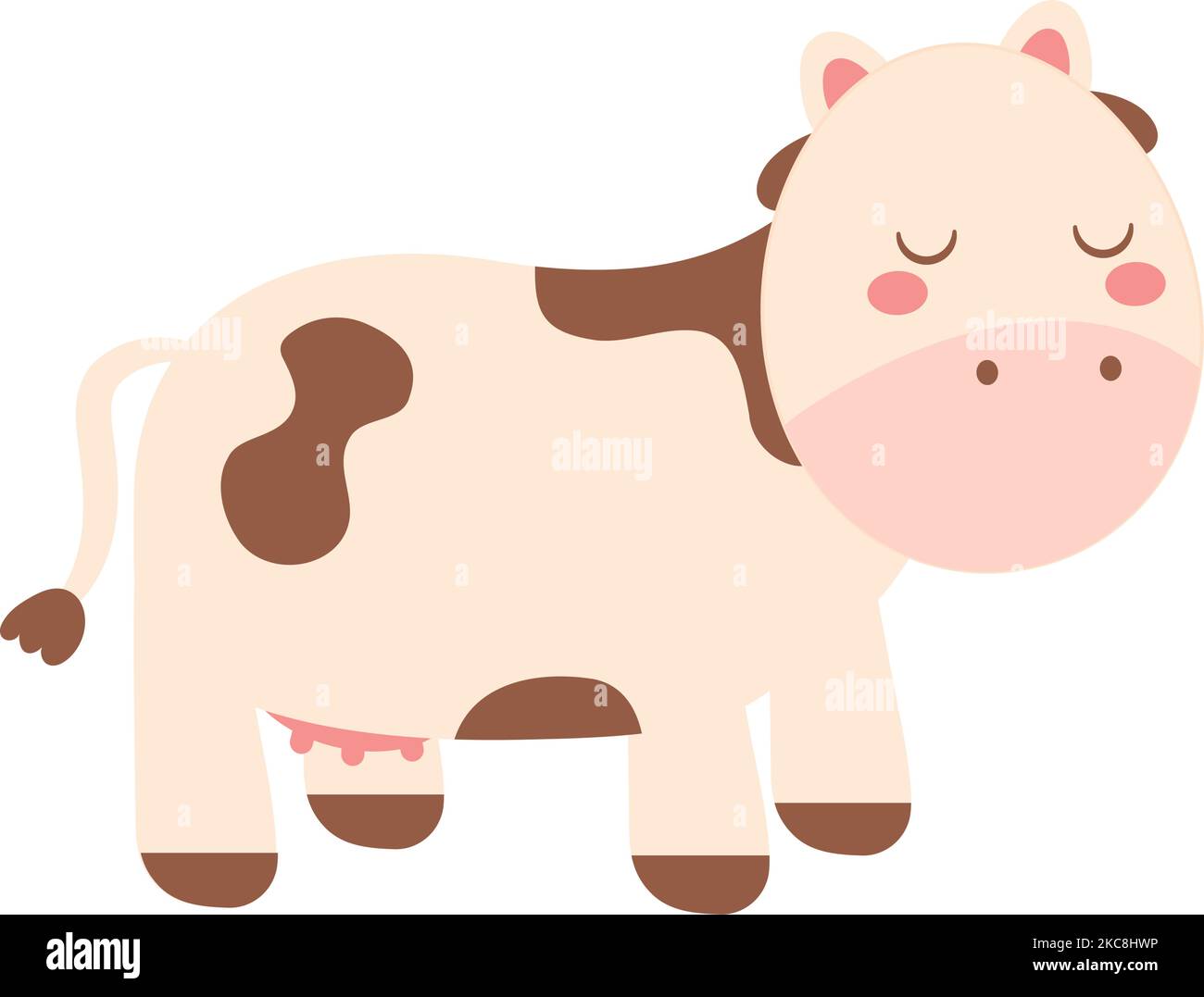 cute cow design Stock Vector Image & Art - Alamy