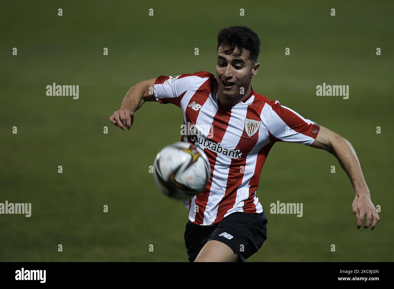 Jon Morcillo of Athletic in action during the round of 16 of the Copa ...