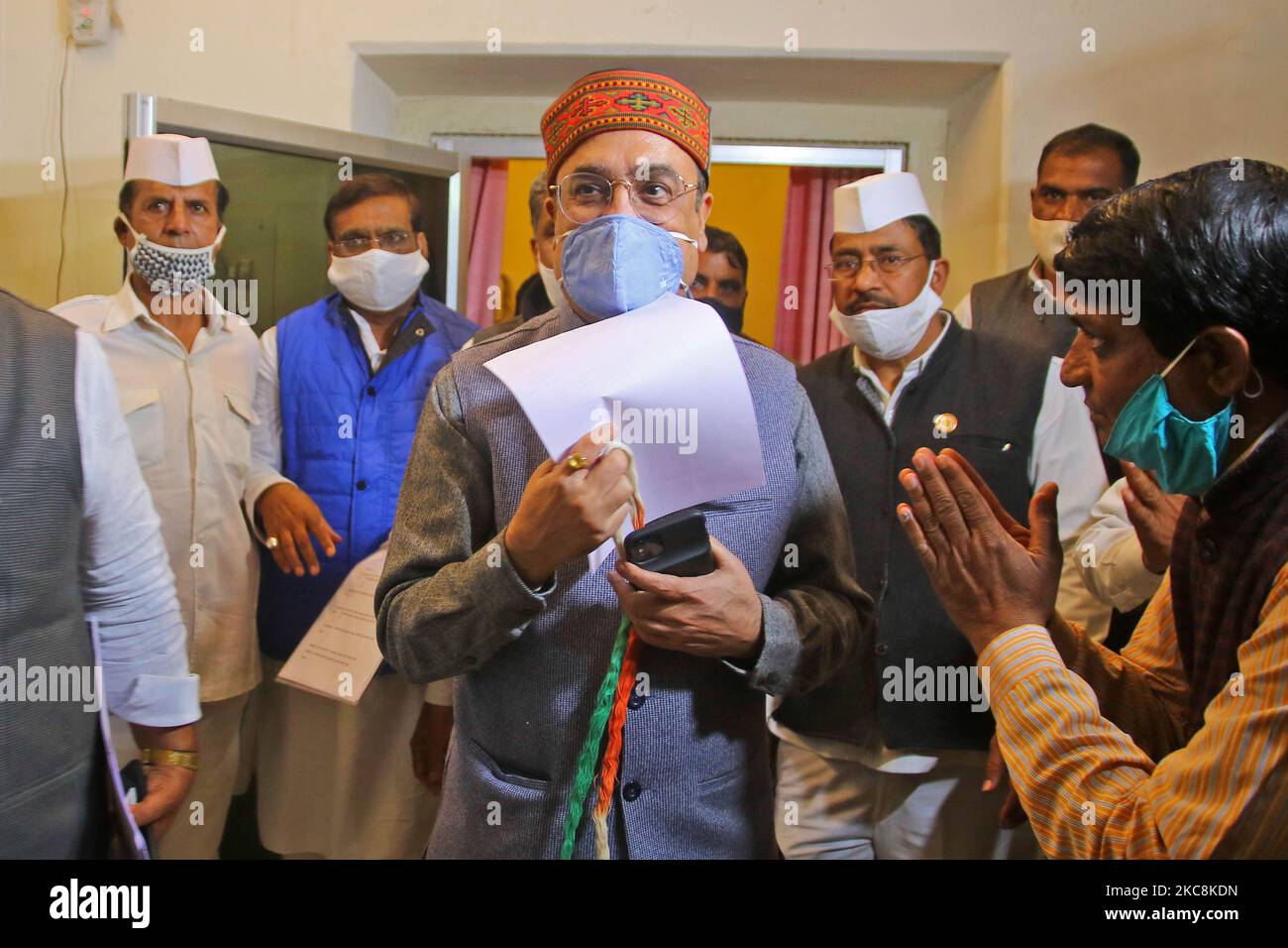 Congress senior leader ajay maken hi-res stock photography and images ...