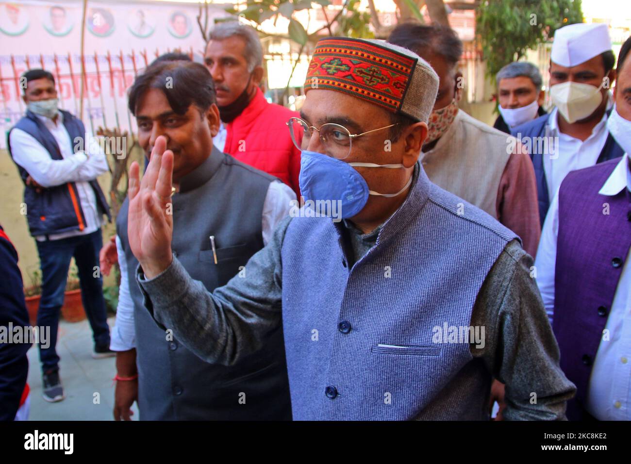 Congress senior leader ajay maken hi-res stock photography and images ...