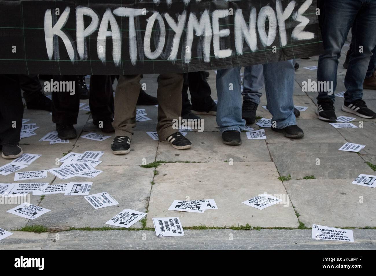 Solidarity protest for a member of guerrilla group November 17 ...