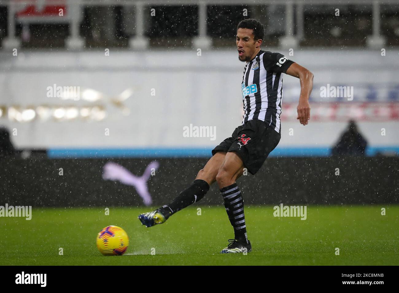 Isaac Hayden of Newcastle United during the Premier League match ...