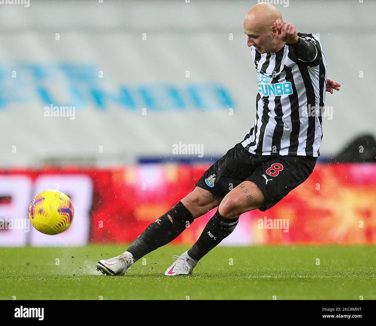 Jonjo Shelvey of Newcastle United during the Premier League match ...