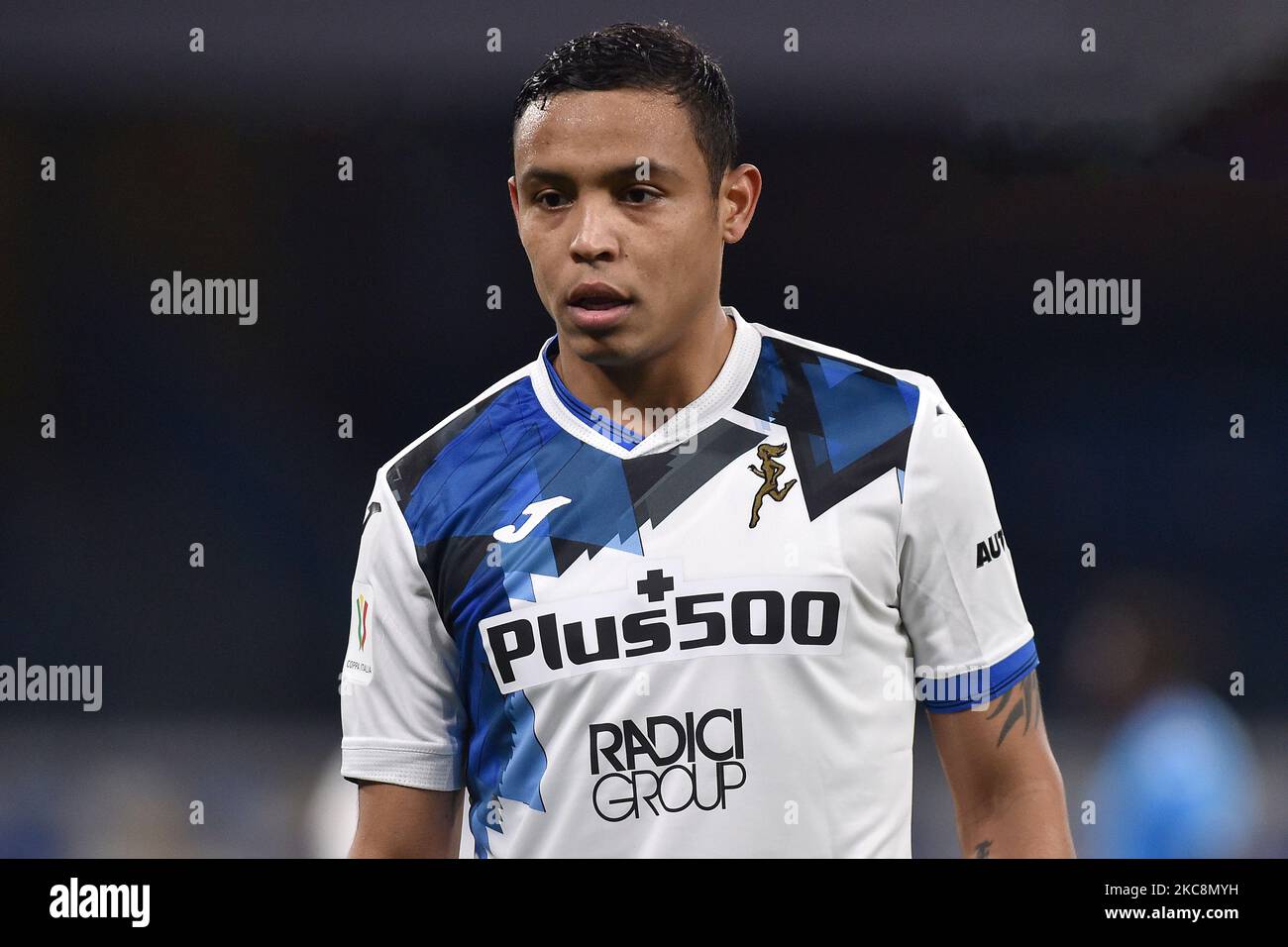 Luis Muriel of Atalanta BC during the Coppa Italia match between SSC ...