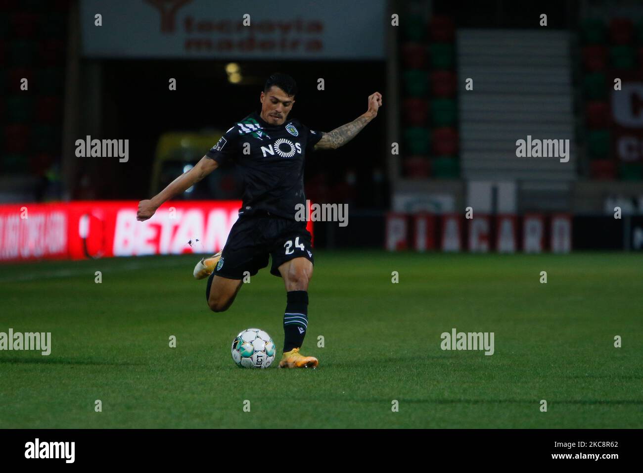Pedro Porro defender of Sporting CP in action during the Liga Nos match ...