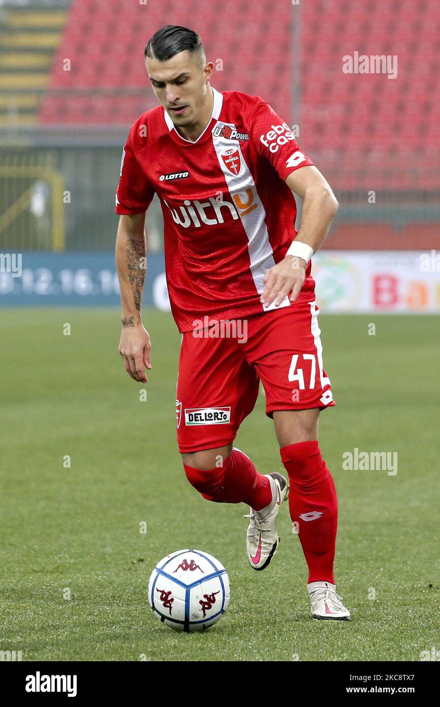 Dany Mota of AC Monza in action during the Serie B match between AC ...