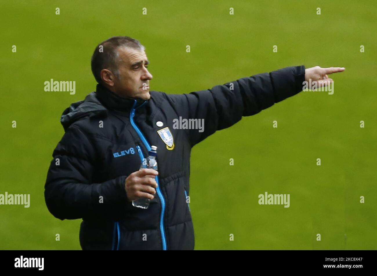 Sheffield Wednesday Neil Thompson (caretaker) during The Sky Bet ...