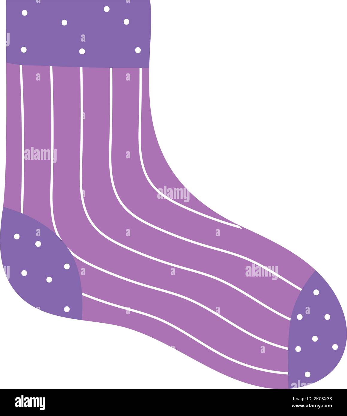 purple sock design Stock Vector Image & Art - Alamy