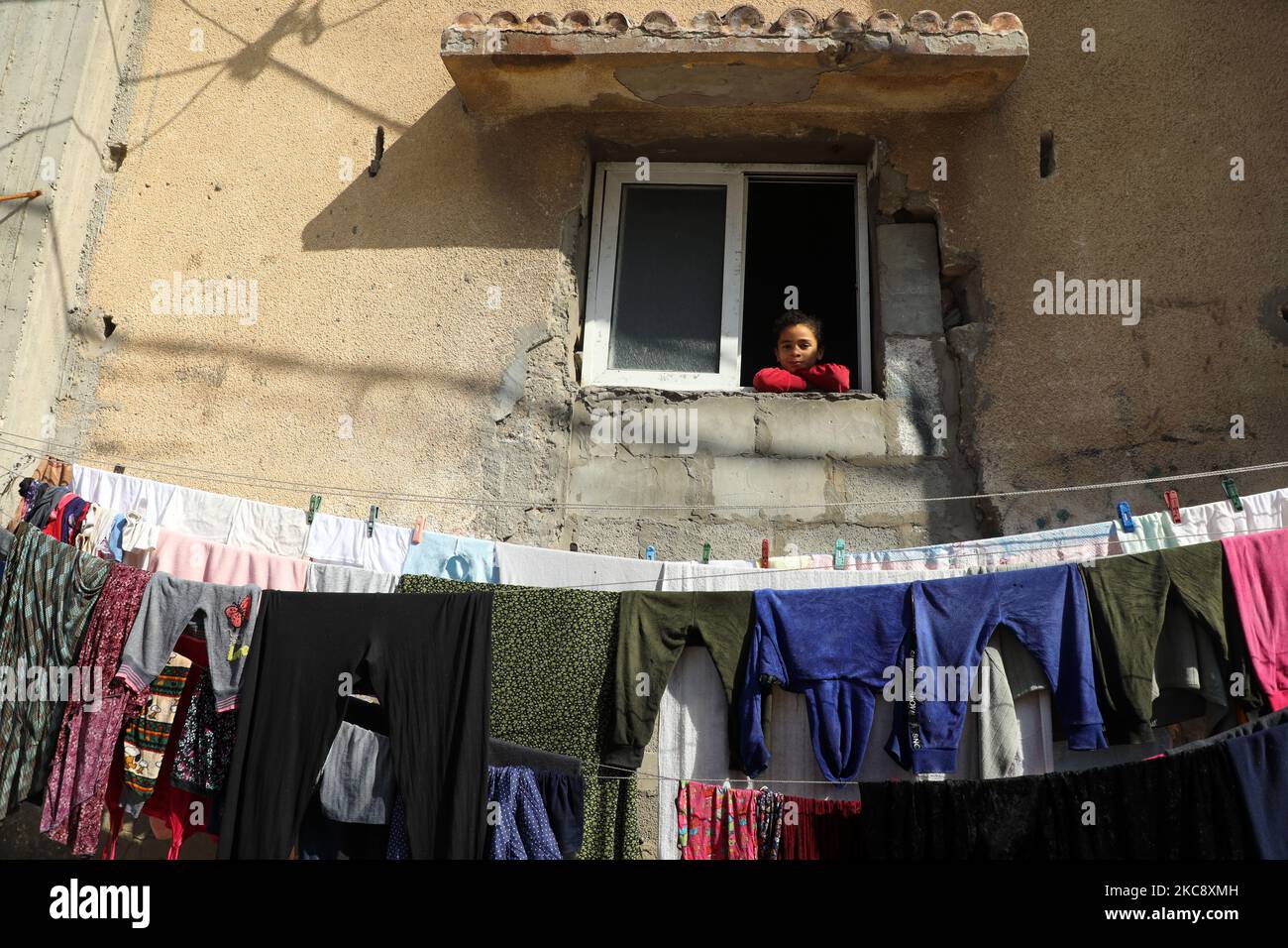 A young member of the Bakr family that lost four children (from ...