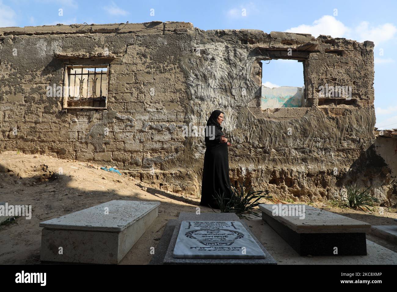 The mother and brother of Mohammad, one of the four children from the ...