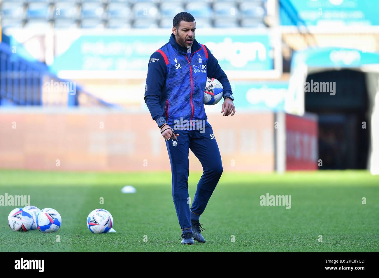 Nottingham Forest first-team coach, Steven Reid during the Sky Bet ...