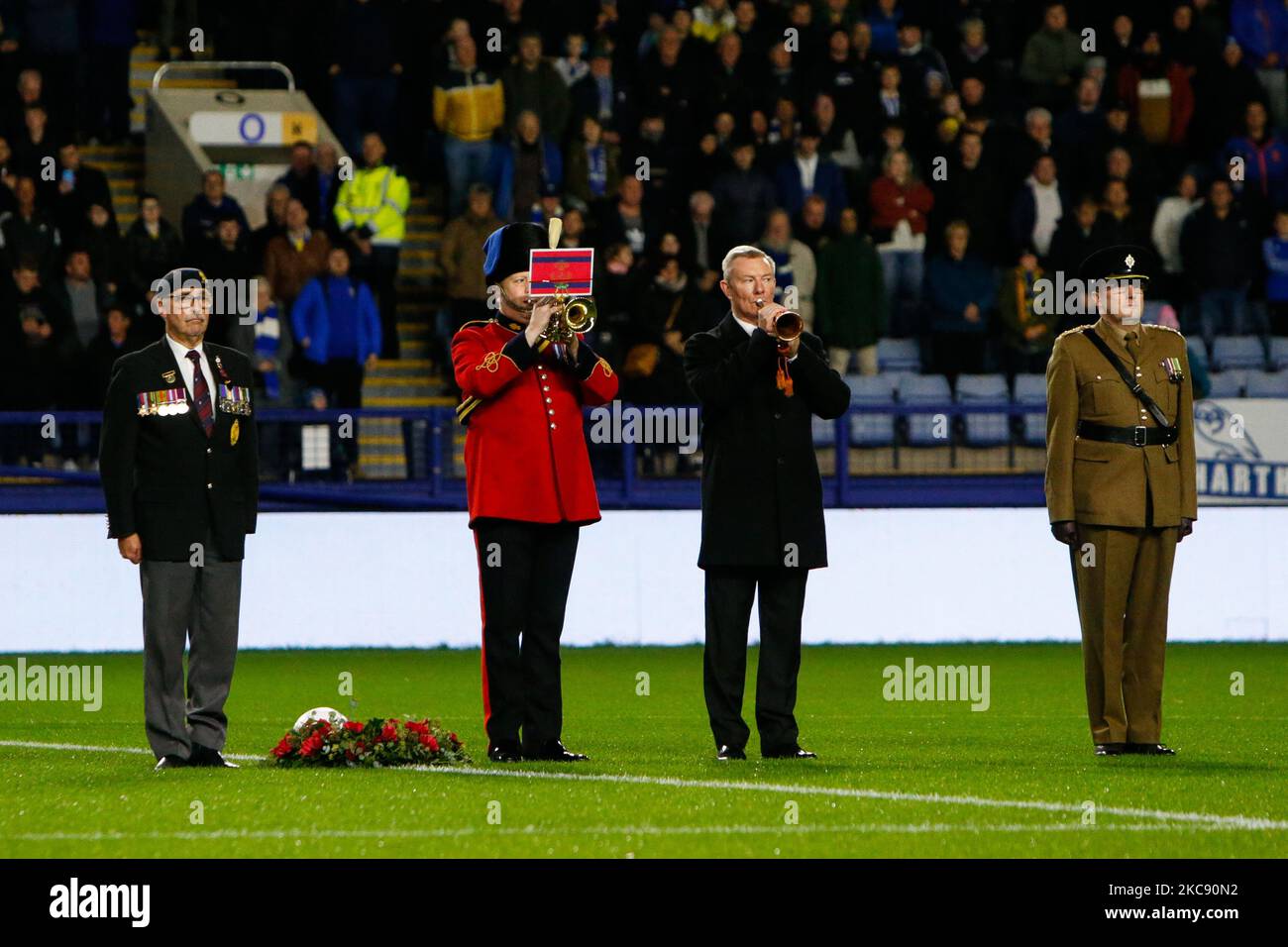Bugle player hi-res stock photography and images - Alamy