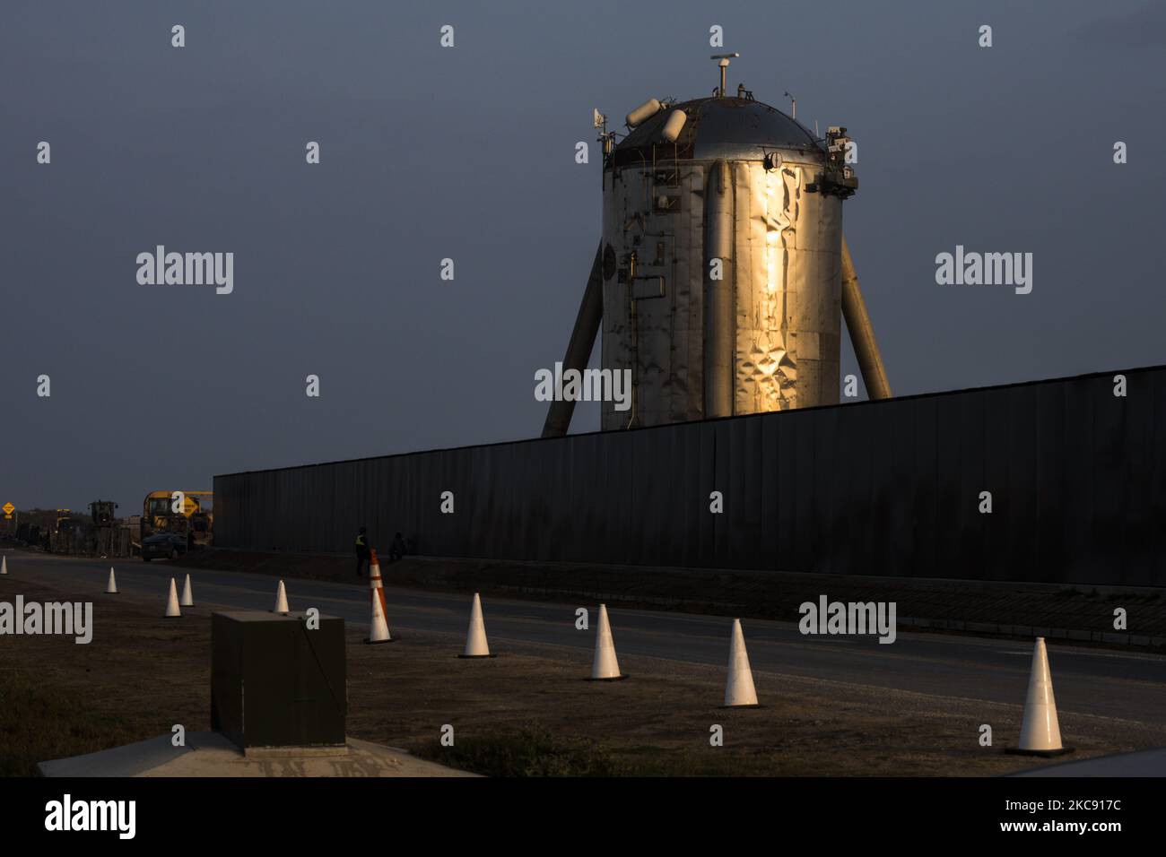Spacex south texas build site hi-res stock photography and images - Alamy