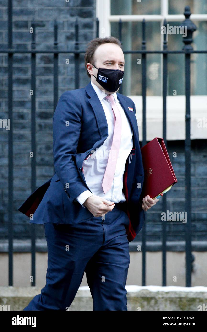 Matt hancock downing street hi-res stock photography and images - Alamy