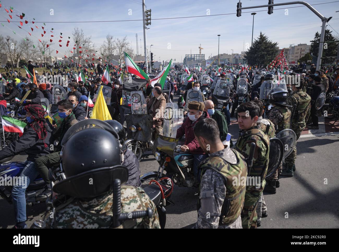 Members of Iran’s Islamic Revolutionary Guard Corps (IRGC) special ...