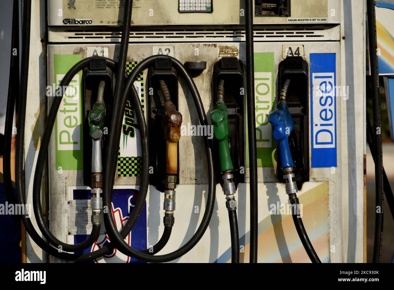 Inside a petrol pump hi-res stock photography and images - Alamy