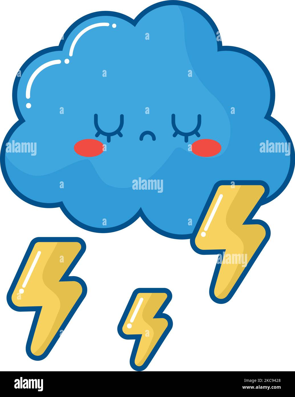 Heaven thunder Stock Vector Images - Alamy