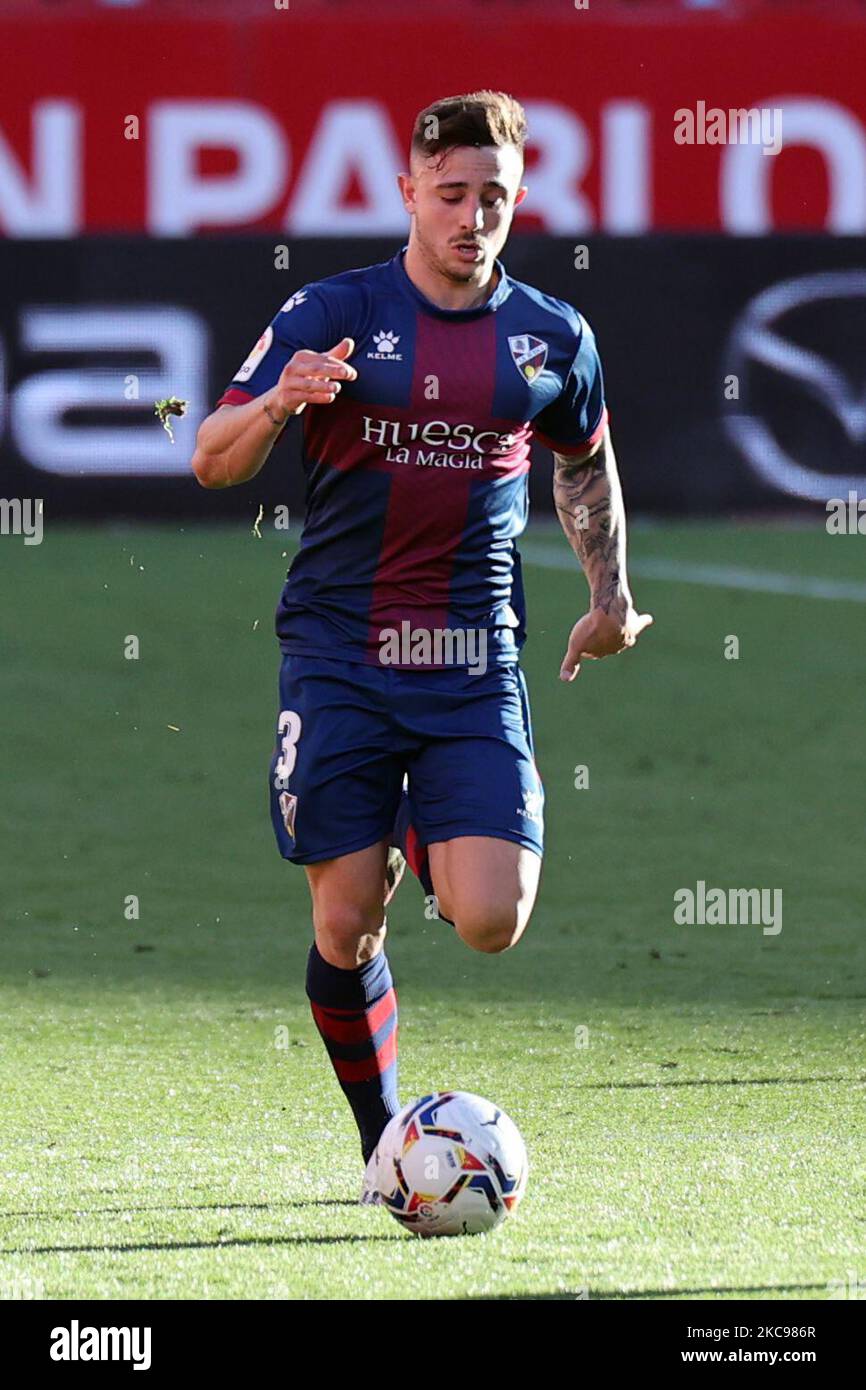 Pablo Maffeo of SD Huesca during the La Liga match between Sevilla FC ...