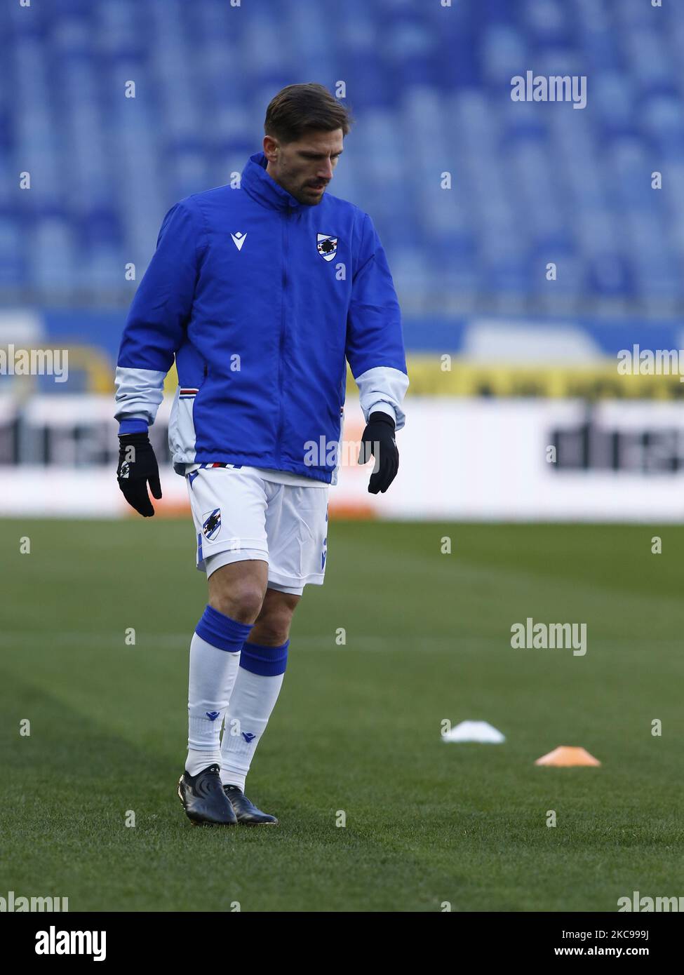 Adrien Silva during Serie A match between Sampdoria v Fiorentina in ...