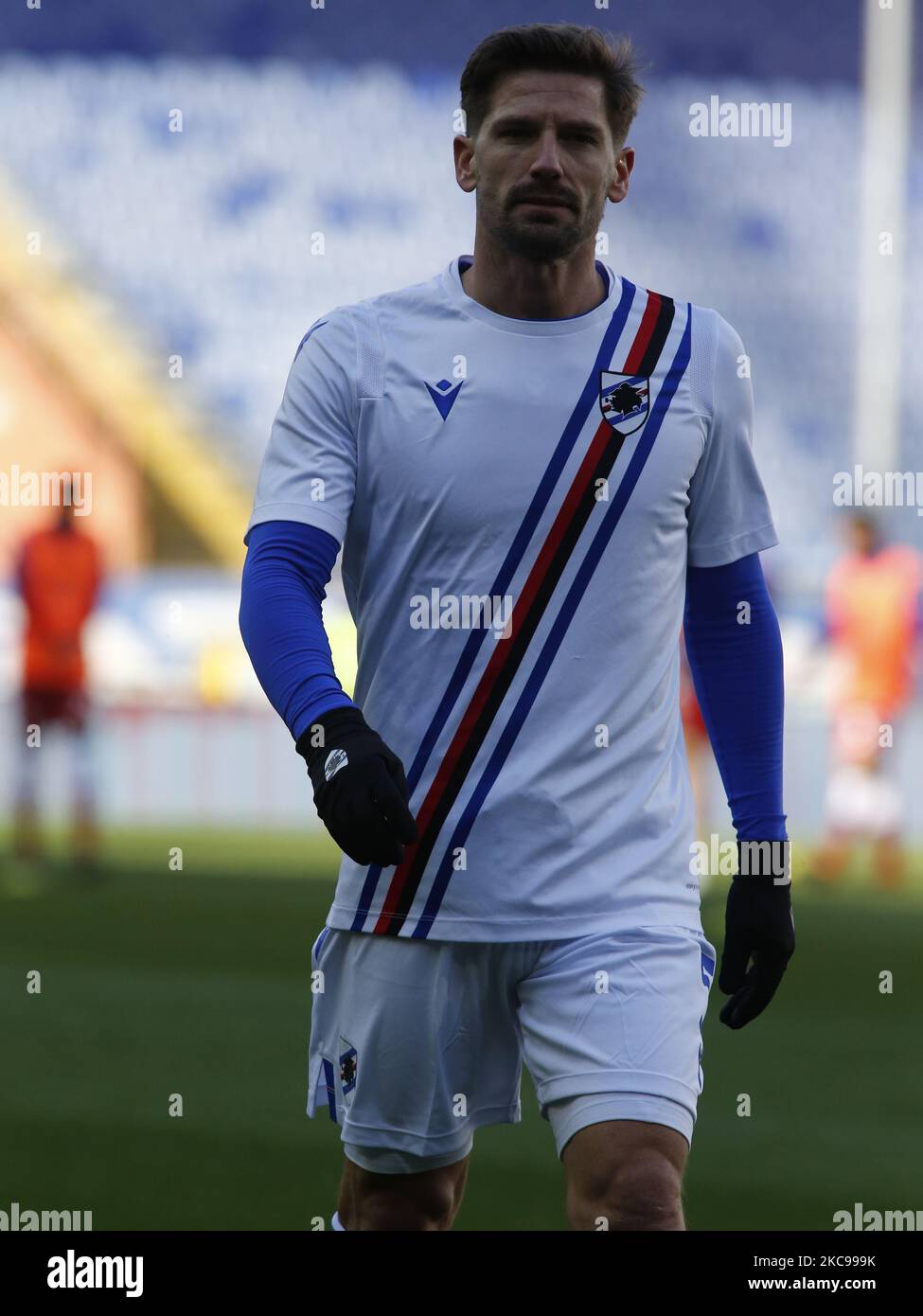 Adrien Silva during Serie A match between Sampdoria v Fiorentina in ...