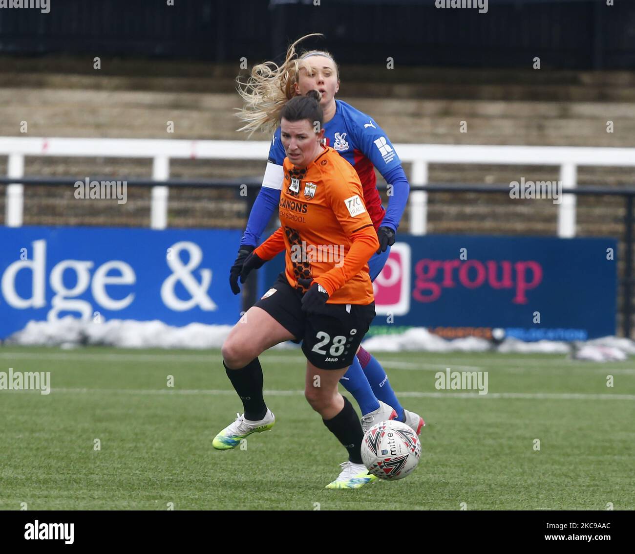 Helen Ward of London Bees during FA Women's Championship between ...
